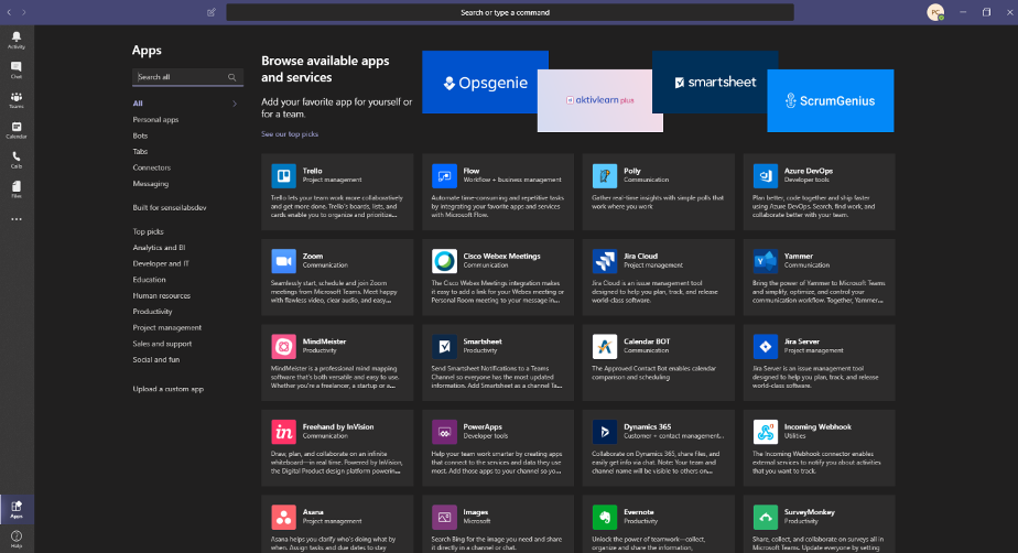 Configuring Conductor app for MS Teams – Sensei Labs Help Center